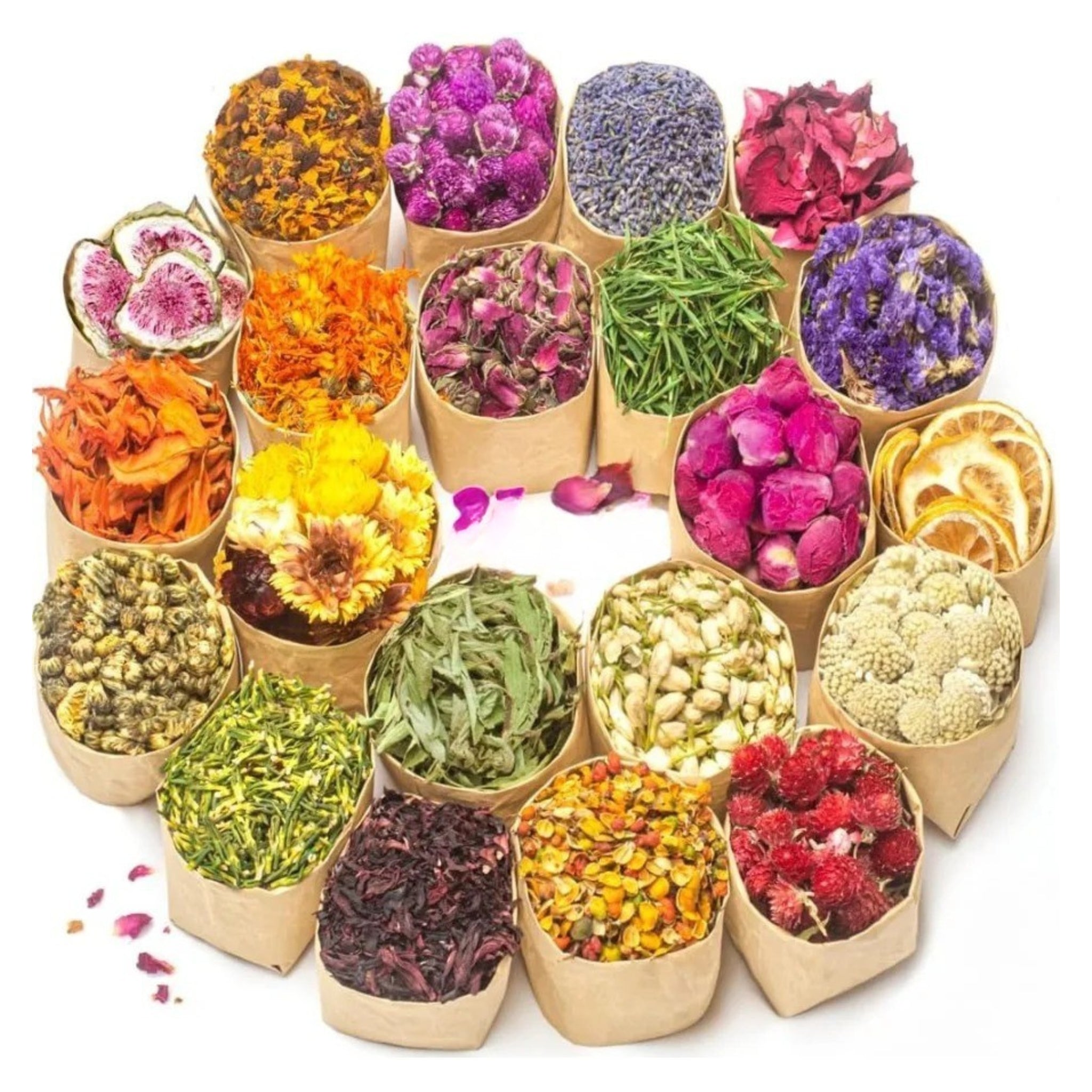 Dried Flower Petals & Herbs Set for DIY Arts & Craft Projects – Talo ...