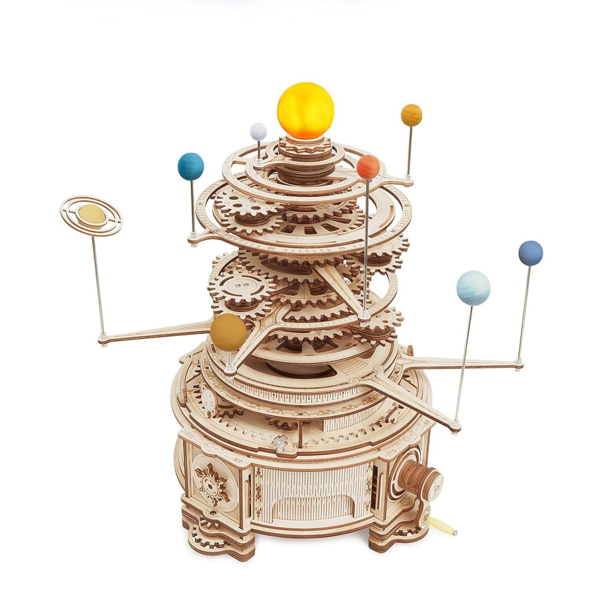 Mechanical Orrery Solar System Model DIY Kit – Talo and Koti
